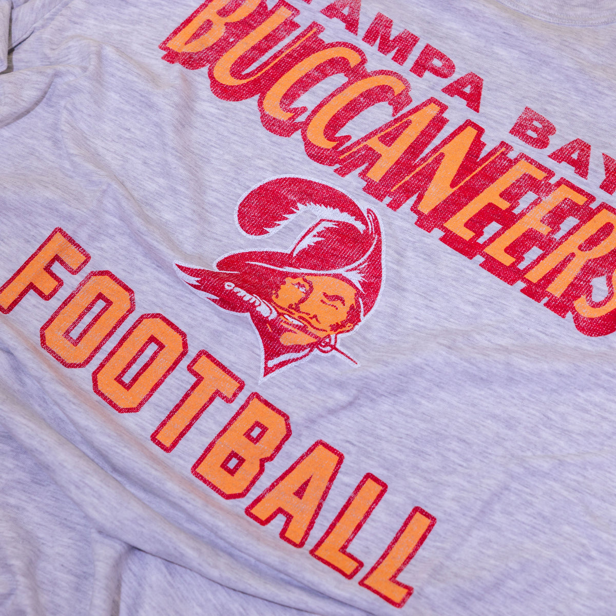 Bucs '47 Historic Grey Dozer Franklin Tee – Visit Tampa Bay
