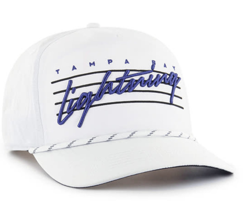 Lightning White '47 Downburst Hat – Visit Tampa Bay
